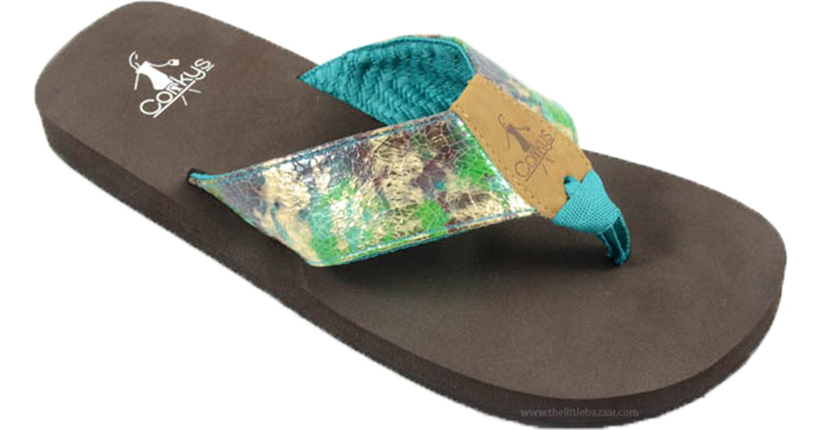 Teal Gypsy Cruise Flip Flops | Accessories | Turquoise
