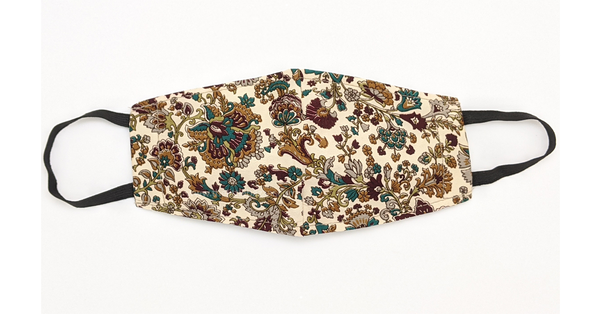 Sale:$3.99 Aesthetic Face Mask in Angels Trumpet Floral Design ...