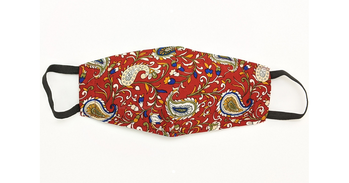 Sale:$3.99 Red Paisley 3 Ply Face Mask Cover | Accessories | Red | Gift ...