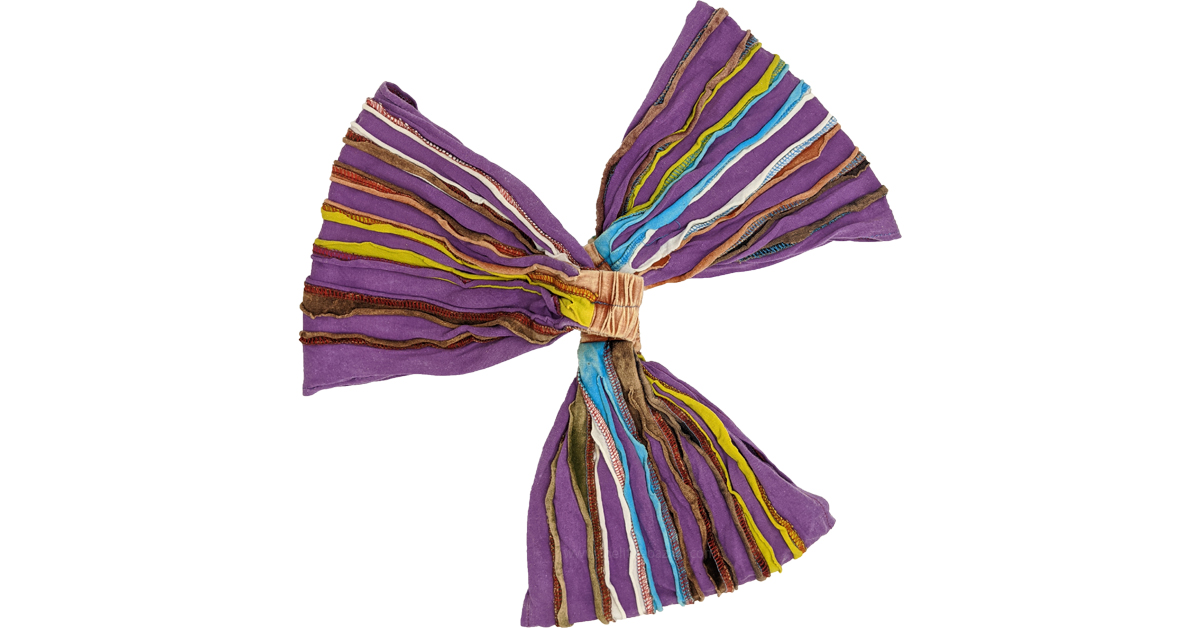 Purple Razor Cut Gypsy Cotton Headband | Accessories | Purple ...