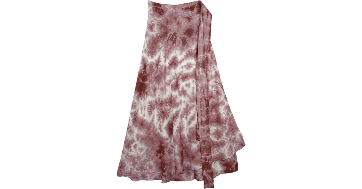 Au Chico Tie Dye Skirt | Tie-Dye, Wrap-Around-Skirt