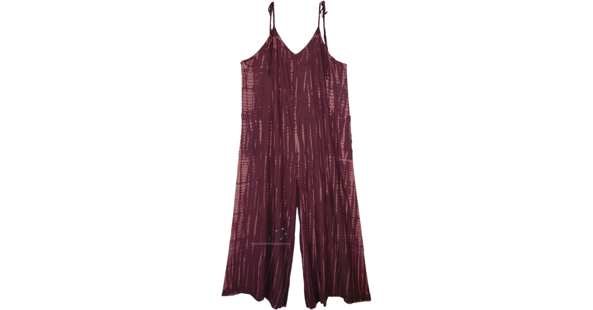 Purple Freedom Tie Dye Free Size Jumpsuit | Dresses | Purple | Tie-Dye ...