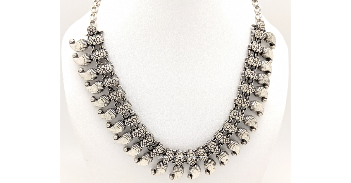 Paisley Silver Tone Necklace Gypsy Jewelry | Jewelry | Silver | Gift ...