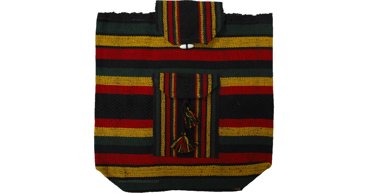Molina indian Bag with Front Tassel Pocket | Purses-Bags | Green ...