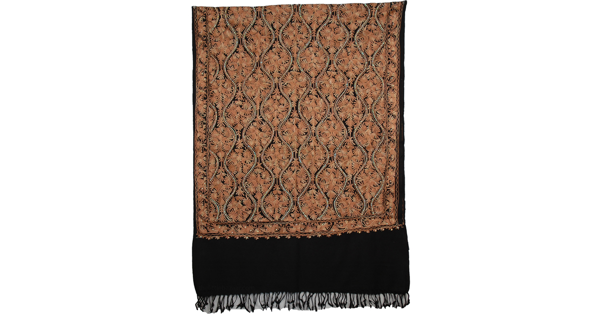 Copper Dazzle Fashion Stole | Scarf-Shawls | Black | Fall, Gift, Junior ...