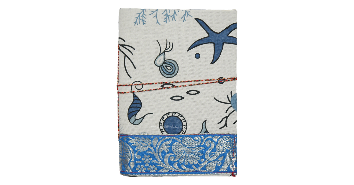 Cotton Cover Handmade Paper Writing Memory Notebook L | Accessories ...